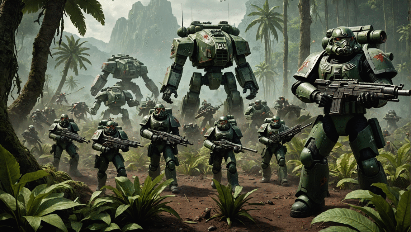 Warhammer 40K : Plongée dans l'Action avec les Catachans